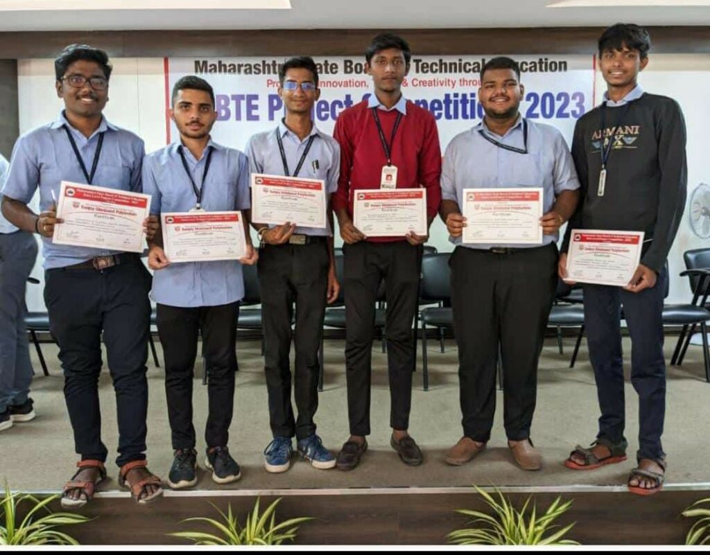 Participation in MSBTE Project Competition – Department Of Civil ...