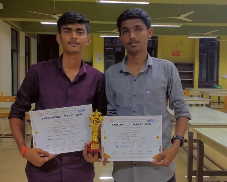 Project Competition Winners at Premalatai Chavan Polytechnic Karad ...